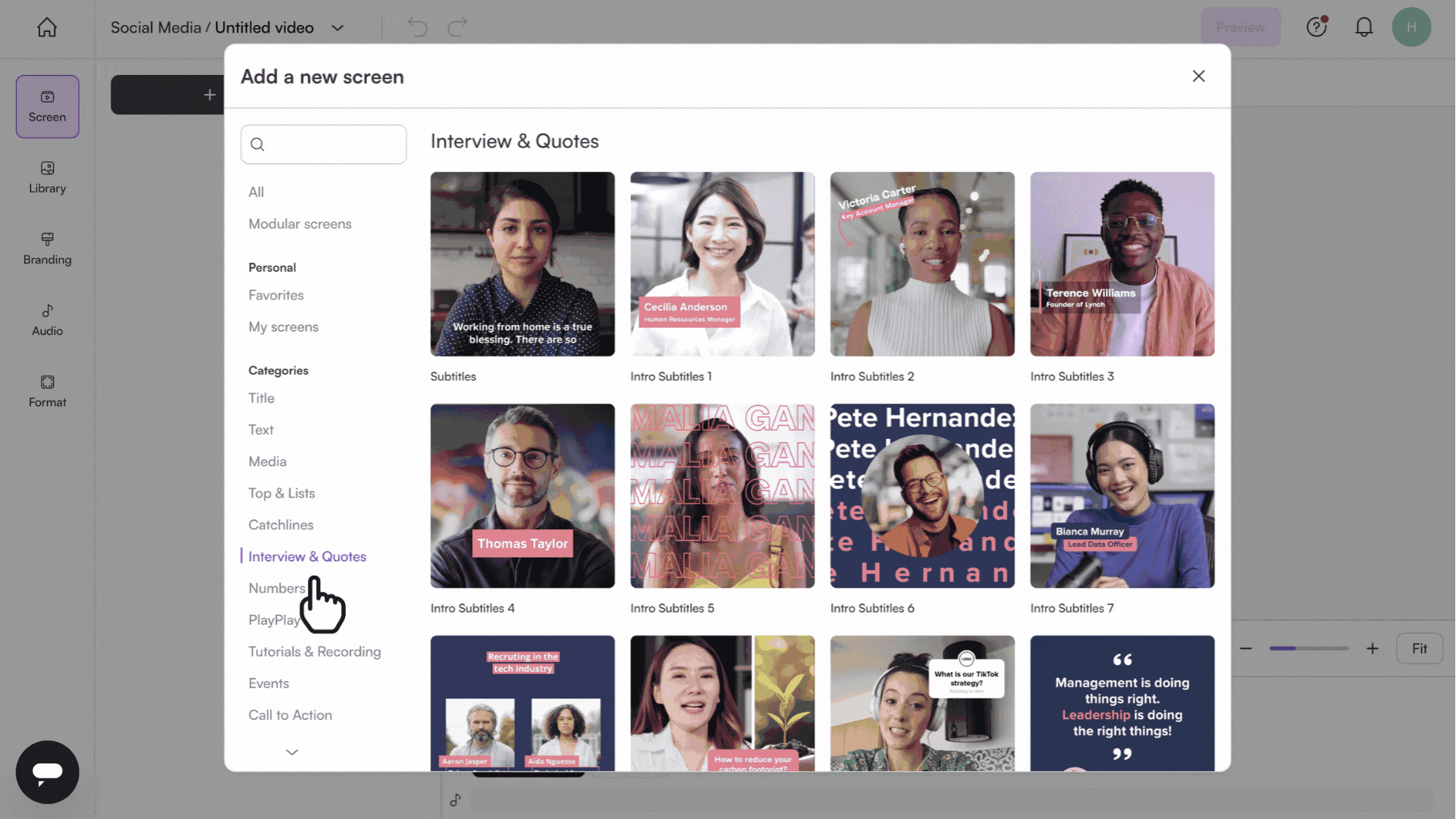 How do I add automatic subtitles to my interview? – PlayPlay