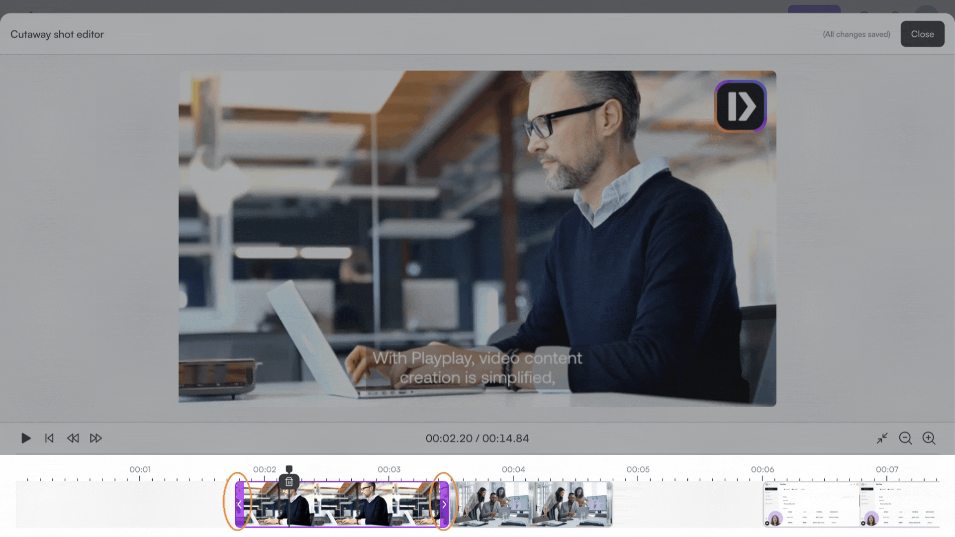 How do I choose the duration of a cutaway shot? – PlayPlay